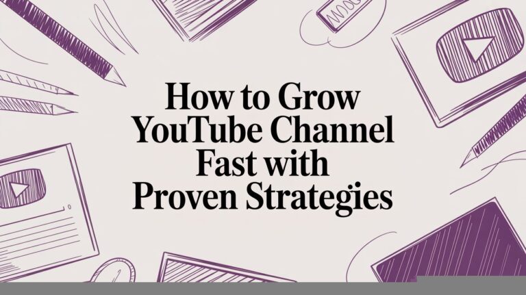 How to Grow Your YouTube Channel Fast: A 2026 Guide